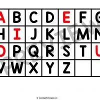 Printable Letter Tiles Word Work Building Mat | CVC Sight Spelling ...