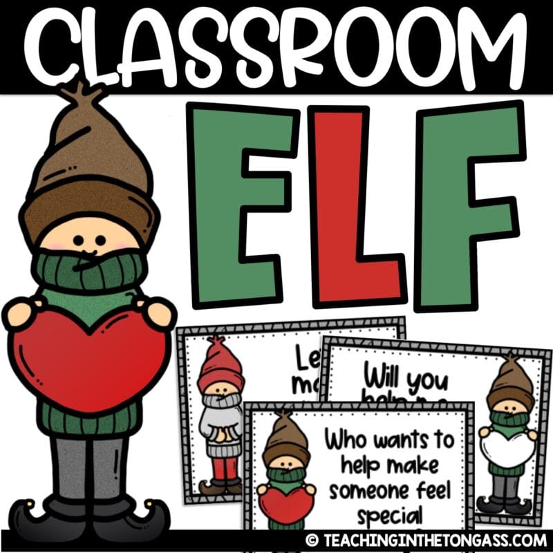 Classroom Christmas Elf Kindness Notes Cards – Teaching in the Tongass